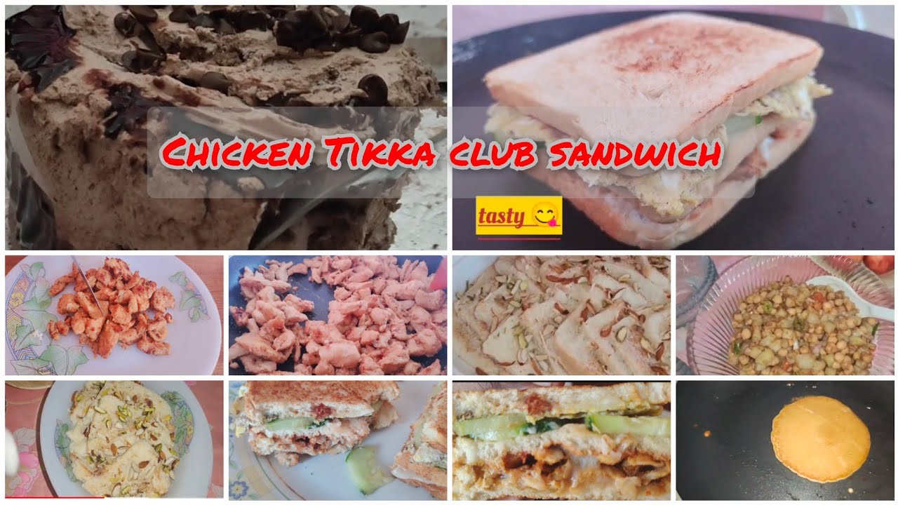 Tikka club sandwich recipe.# restaurant style. - YouTube