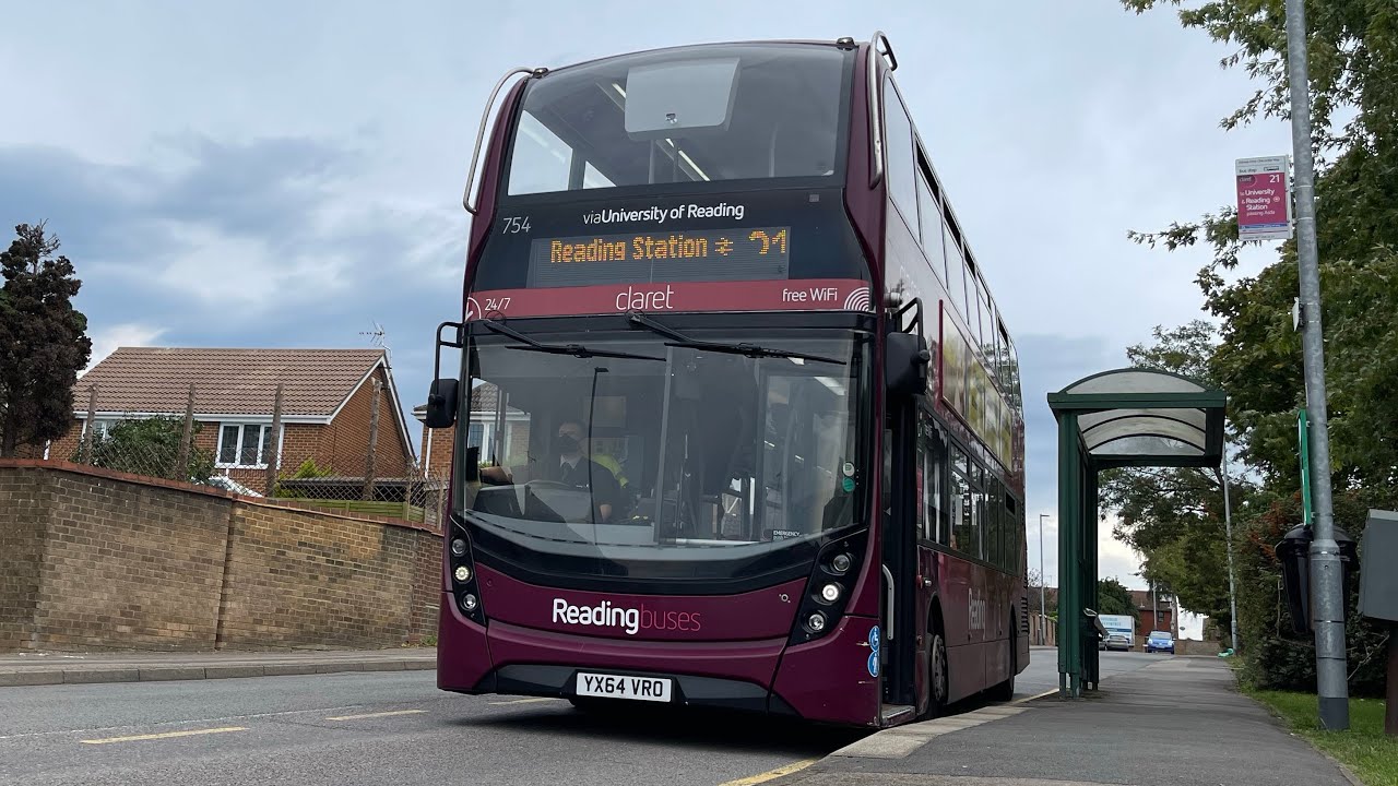 Reading Buses ADL Enviro400 MMC 754 (YX64VRO) On Route 21 To Reading ...
