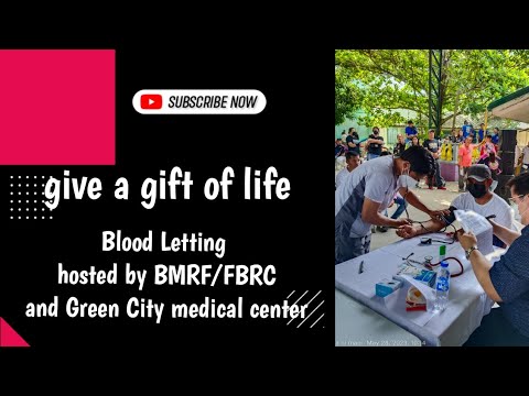 MASS BLOOD DONATION PROGRAM hosted by FBRC / BMRF - YouTube