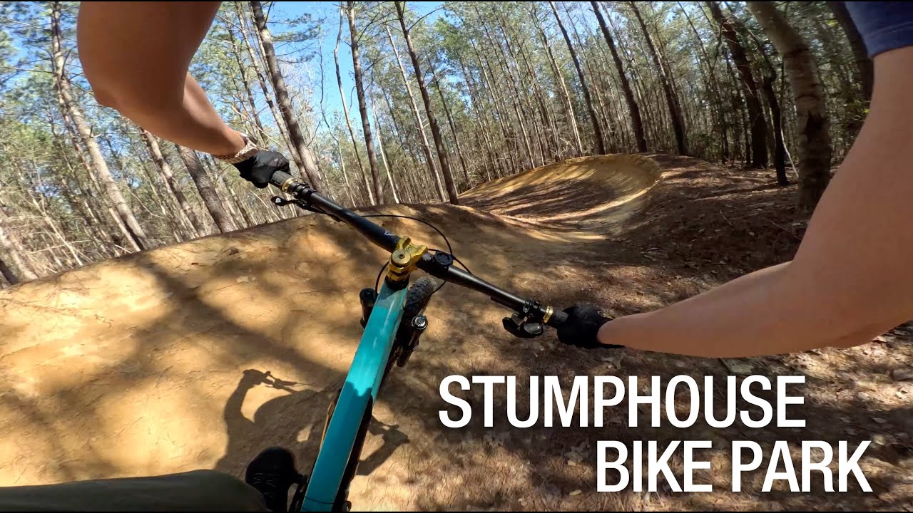 Why Am I SO Terrified of Jumps?! Riding Stumphouse Bike Park, SC - YouTube