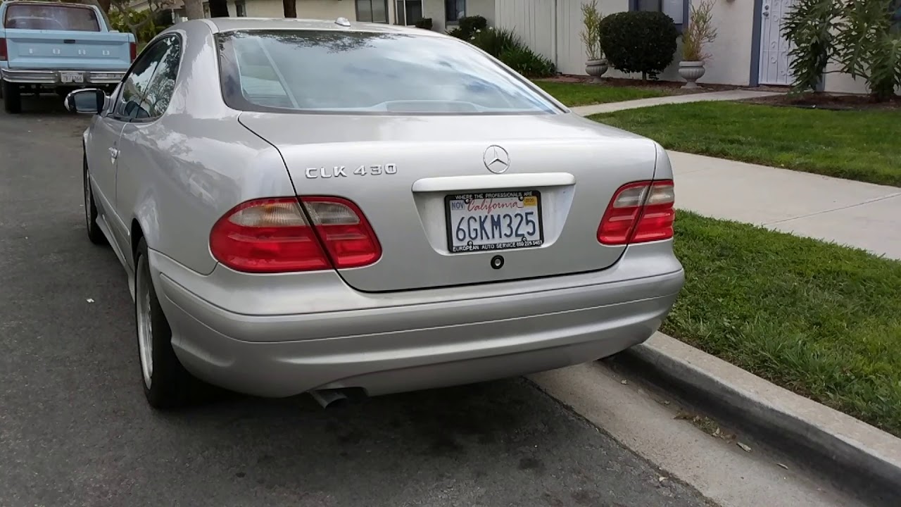 CLK430 Coldstart - YouTube