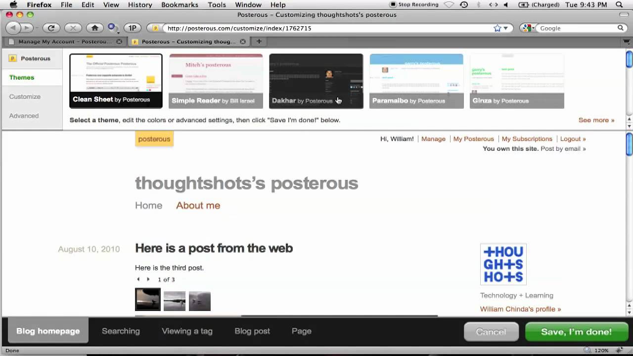 How to Get Started with Posterous - YouTube