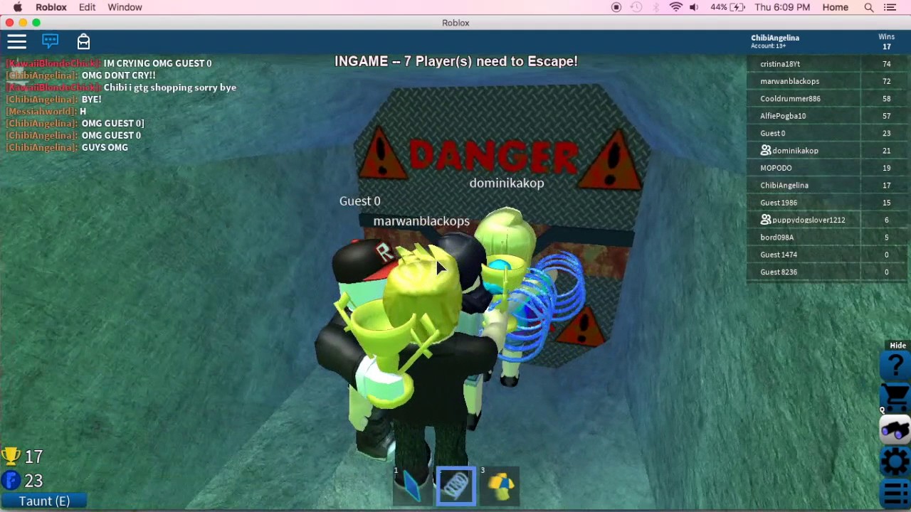 -roblox- guest 0 omg ! (2017 footage) - YouTube