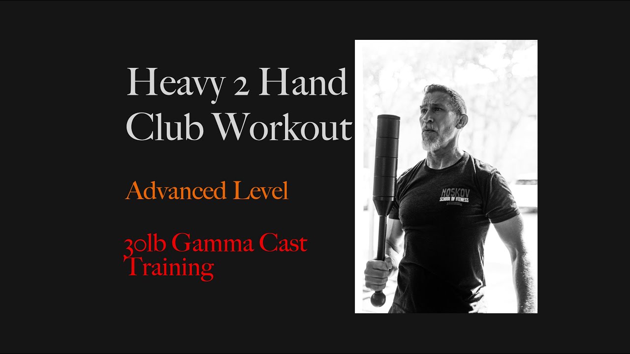 2 Hand Heavy Club Workout | ADEX Club - YouTube