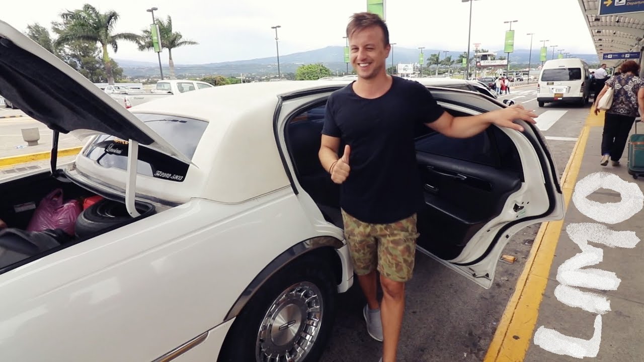 White Limo Ride - YouTube