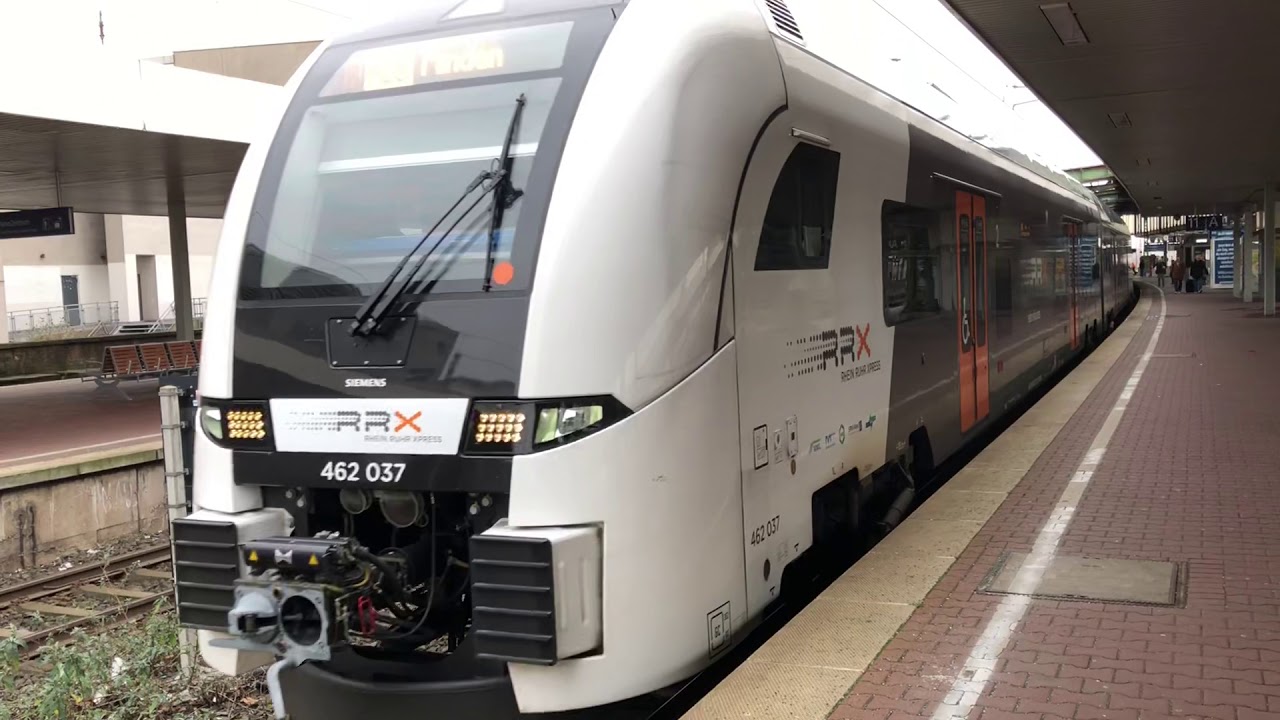 RE6 (RRX) nach Minden in Duisburg hbf - YouTube
