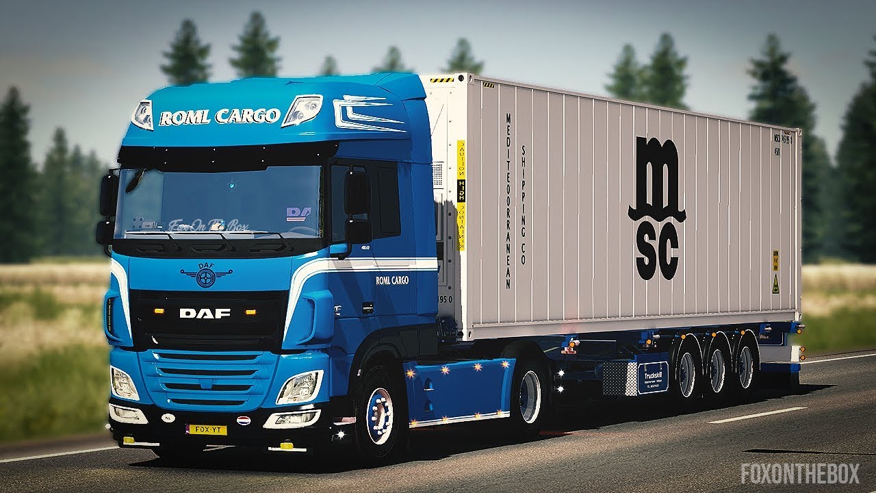 Ownable Truckskill Container Trailer | Euro Truck Simulator 2 Mod - YouTube