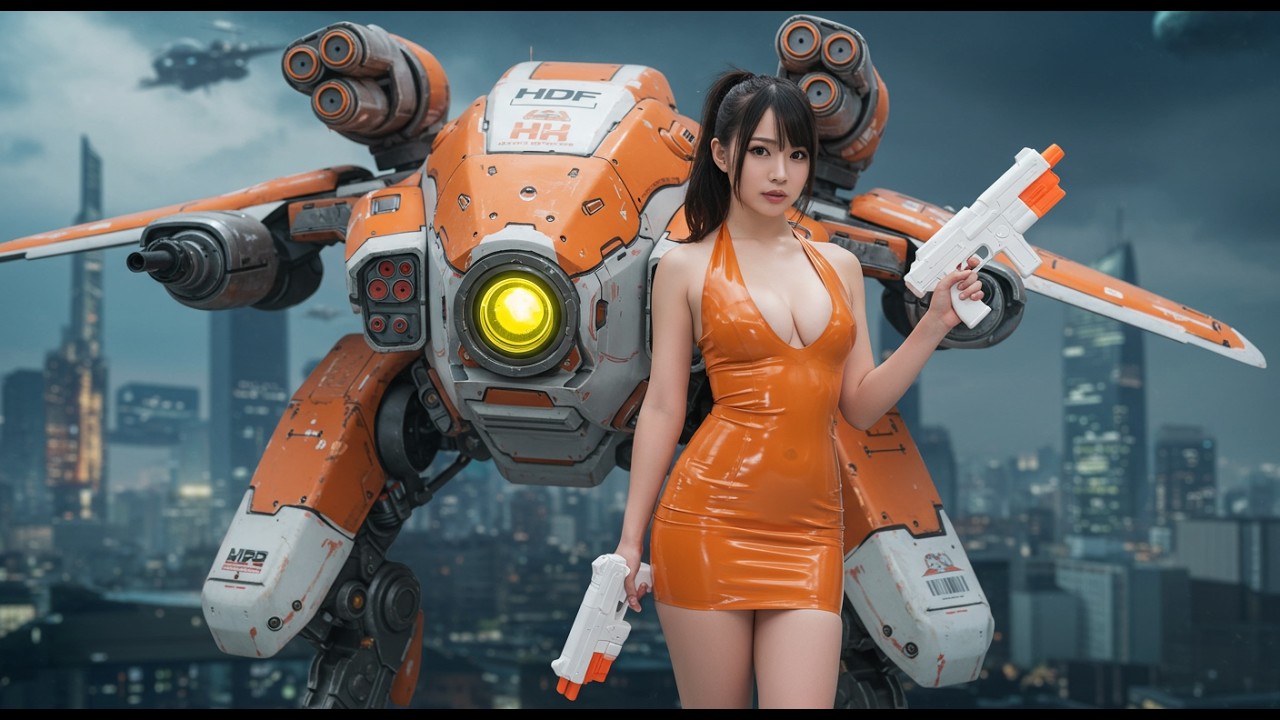 Battle Mecha of the HYPER DEFENSE FORCE | HDF #Synthwave 3 - YouTube