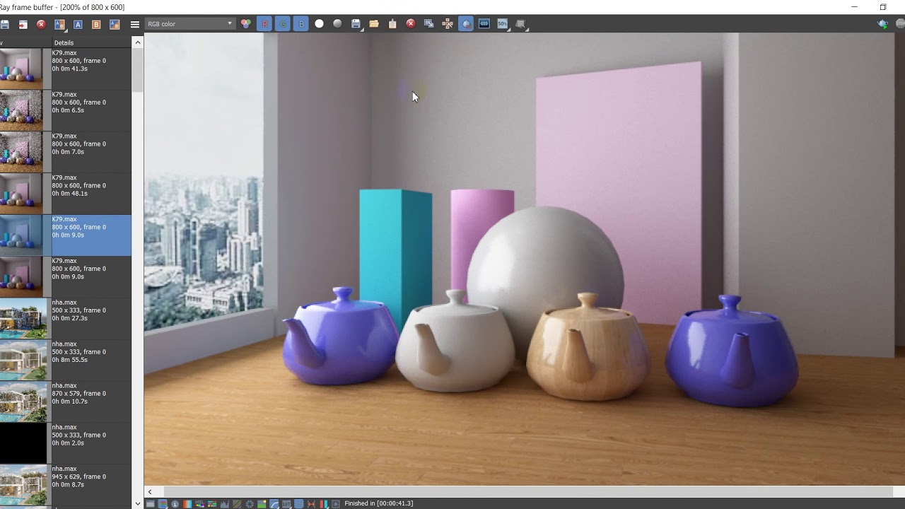 reflection trong 3dsmax - YouTube