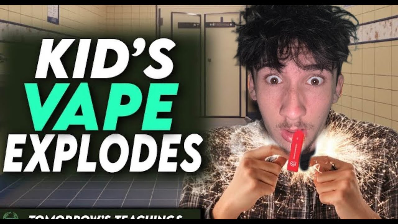 daily waffle reacts to tomorrows teaching kids vape explodes - YouTube