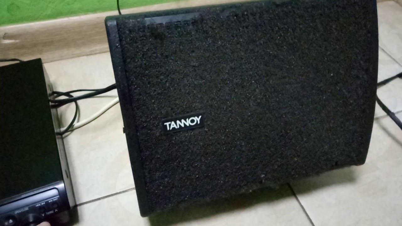 Акустика монитор Tannoy V6 - YouTube