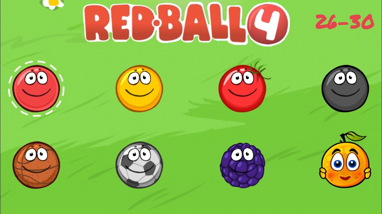 Красный Шарик - против Босса в Дремучим лесу #5Red Ball - against the ...