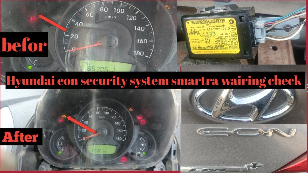 Hyundai eon security system wiring check DTC code P 1690 immobilizer ...