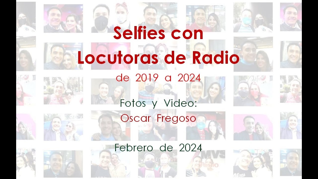 Selfies con Locutoras de Radio - YouTube