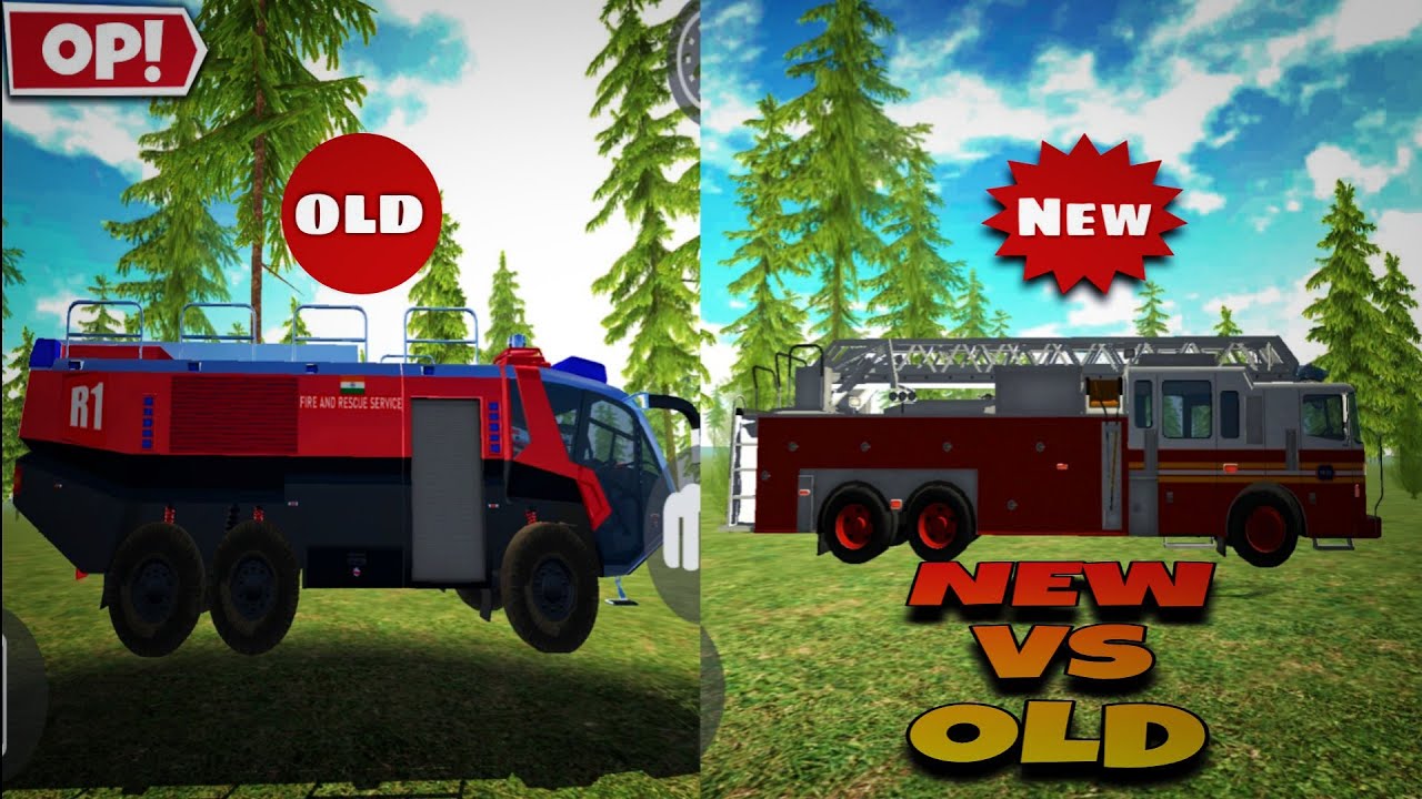 New Fire Engine Vs Old Fire Engine 💦 Which Car Is The Best ||Indian ...