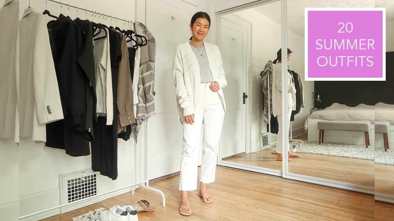 NEW CLOTHING HAUL + TRY ON | 20 EASY SUMMER OUTFIT IDEAS - YouTube