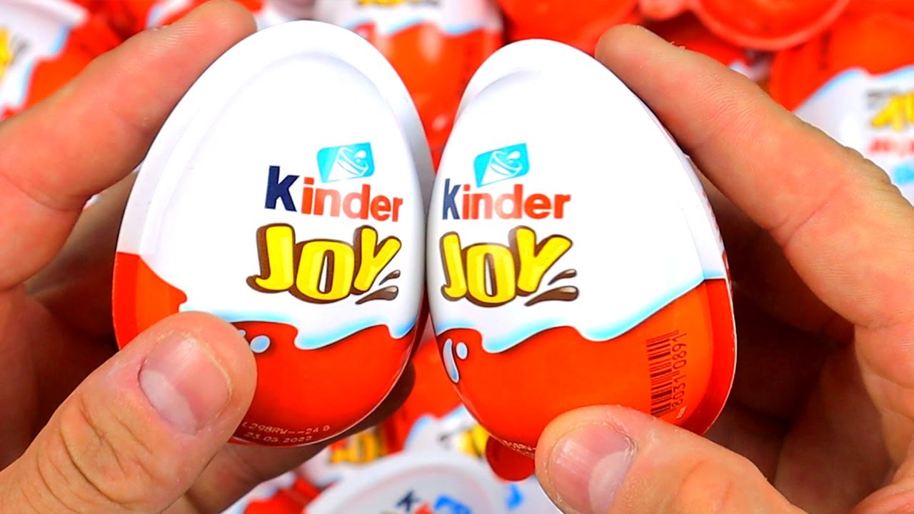 Open Kinder Joy Surprise Eggs - A Lot of Candy & Toys #90 - YouTube