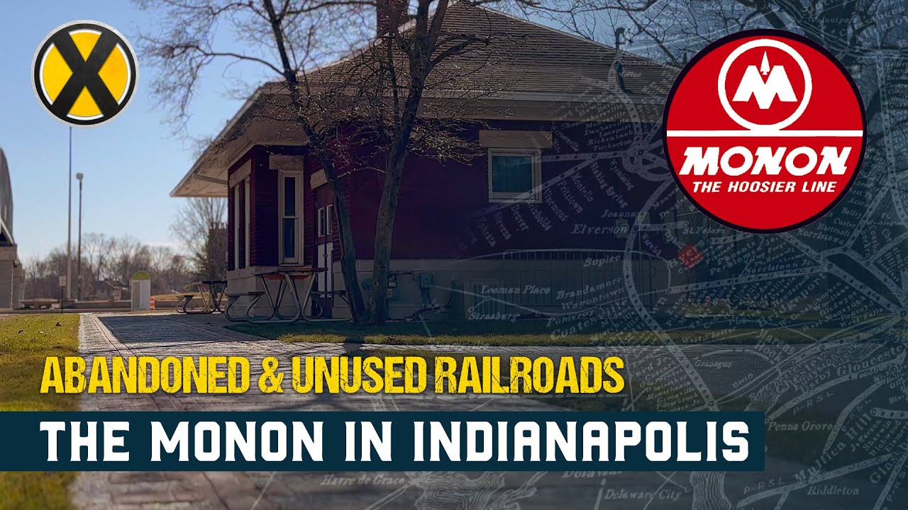Remains of the Monon in Indianapolis - YouTube