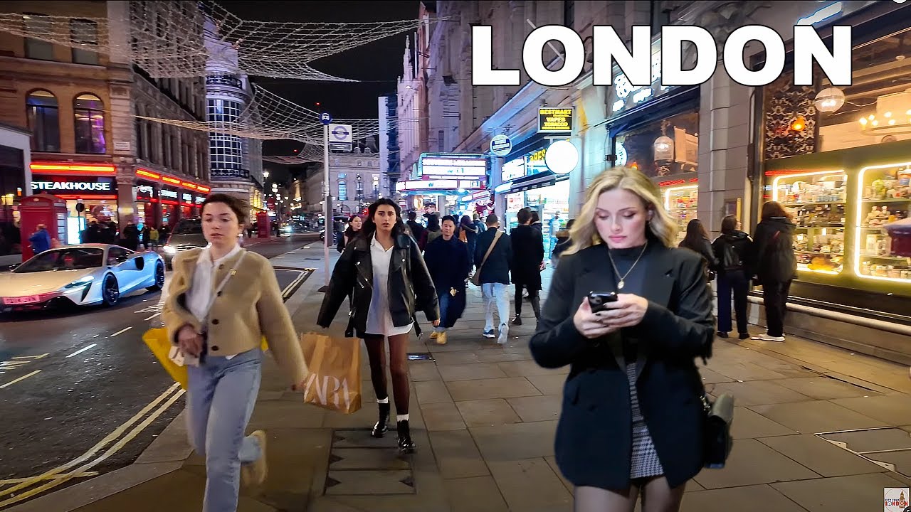 🌆A Night Out in Central London, MAYFAIR | Walking Journey Through the ...