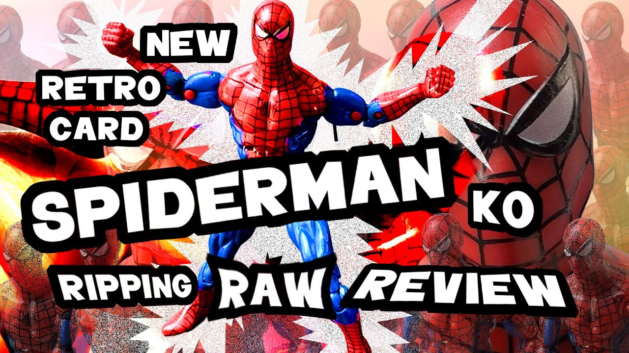 NEW RETRO CARD -SPIDERMAN-KO-REVIEW - YouTube