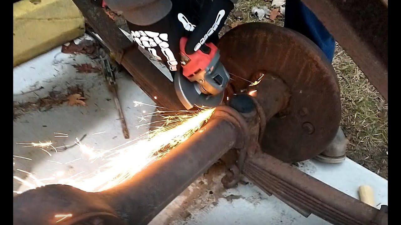 Episode #2 - FORD MODEL T CHEVY S10 REAR AXLE SWAP - YouTube