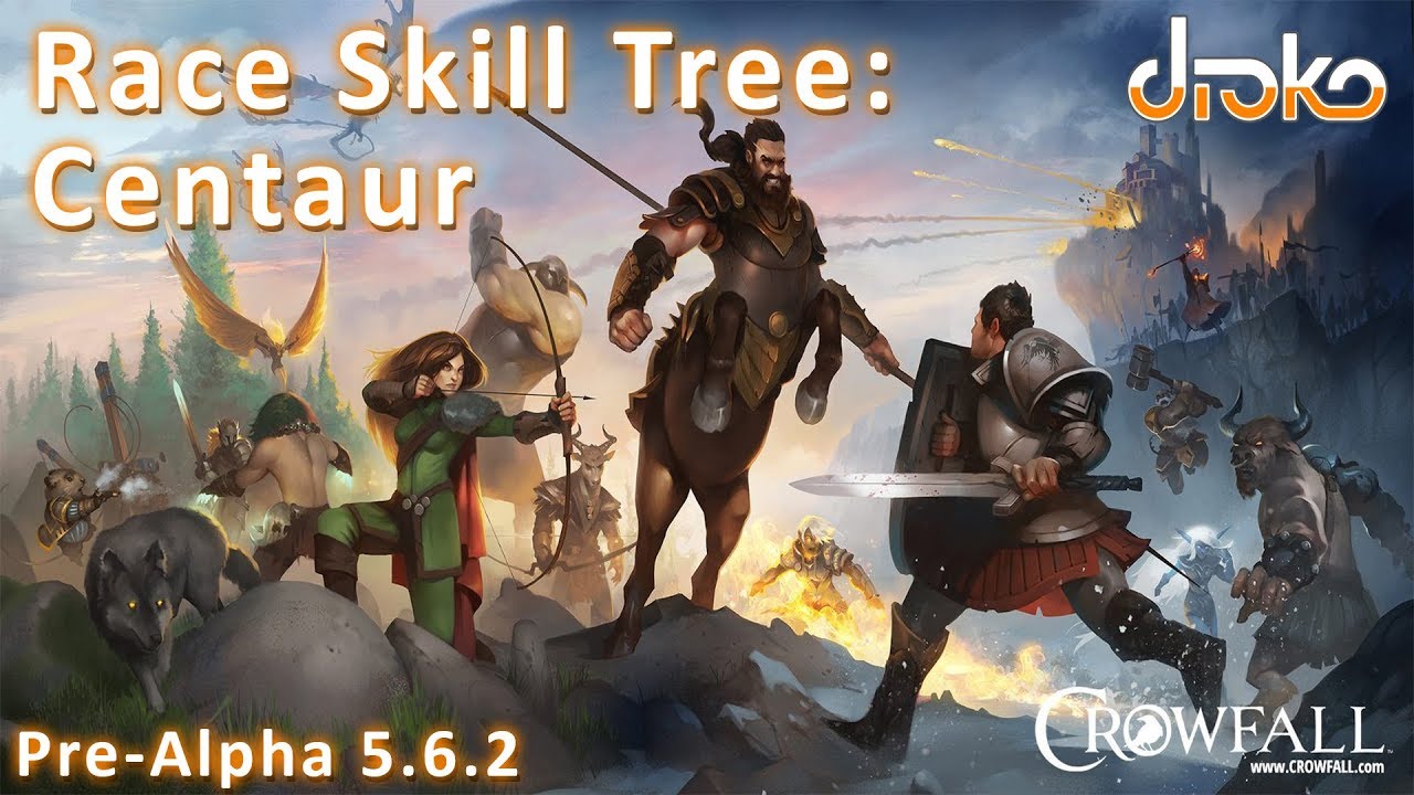 Crowfall - Race Skill Tree: Centaur - YouTube
