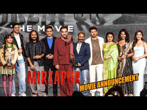 Mirzapur Official Movie Announcement 🔥| Kaleen Bhaiya Returns, Pankaj Tripathi, Ali Fazal