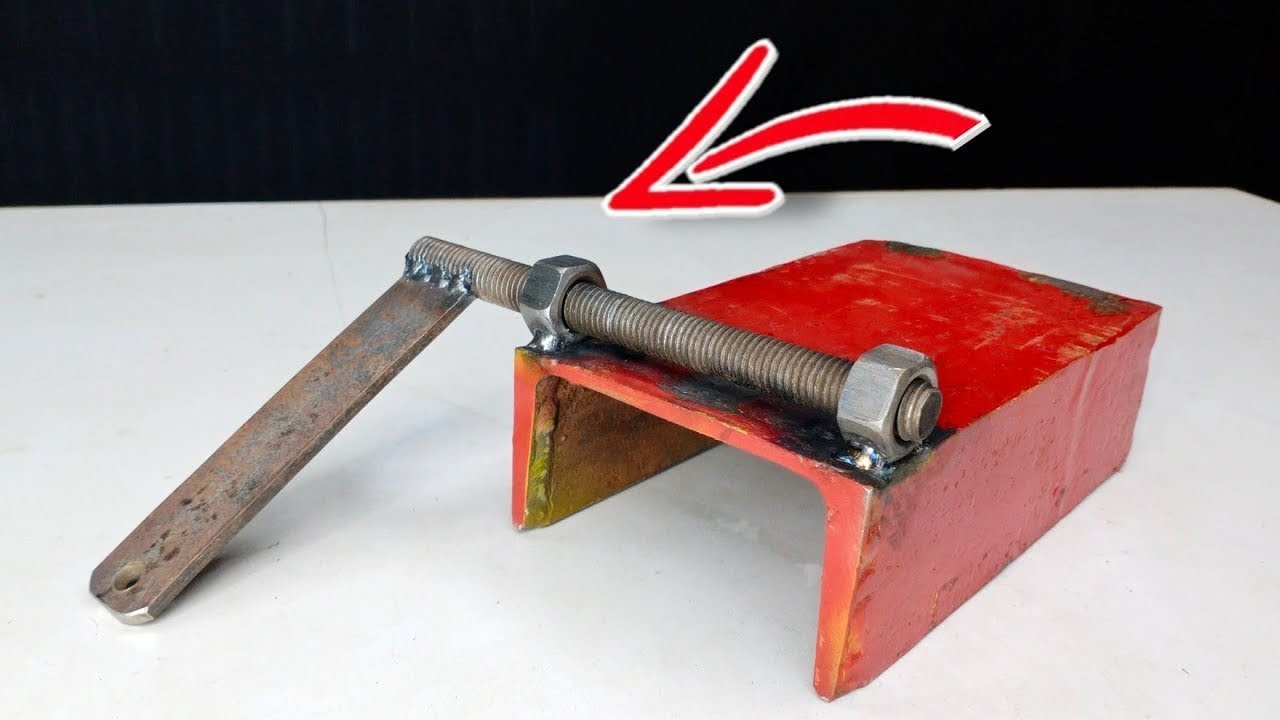 Homemade Angle Grinder Stand | How to make a angle grinder attachments ...