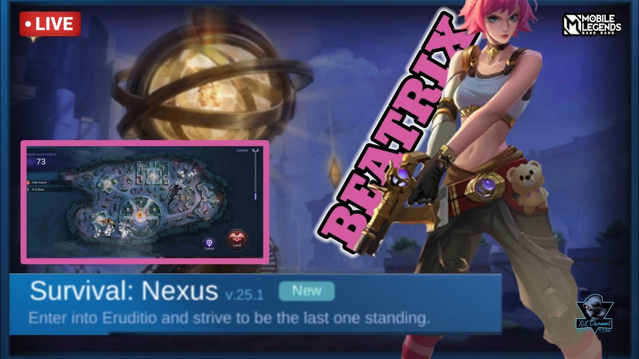 Let's Play "Survival: Nexus" | New Mlbb Game Mode | Advance Server ...