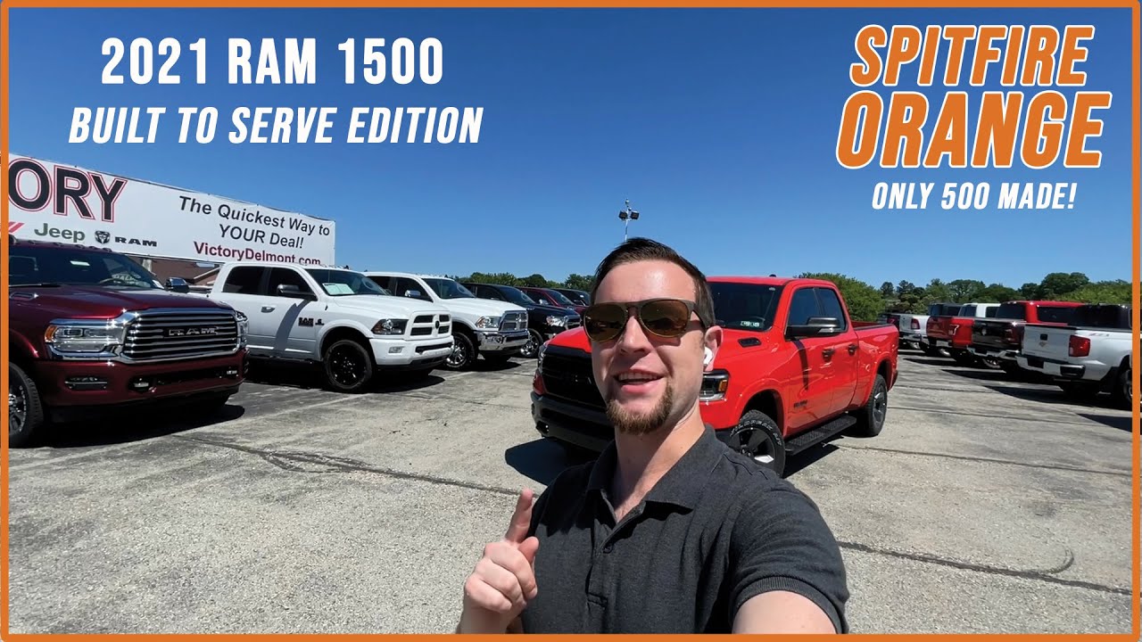 Special NEW Ram 1500 Color! | Spitfire Orange Built-to-Serve - YouTube