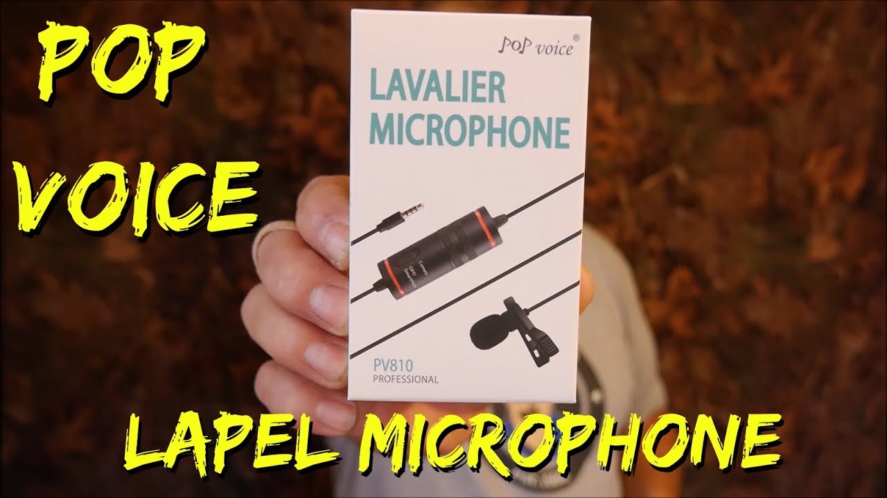 POP Voice Lapel Microphone! - YouTube