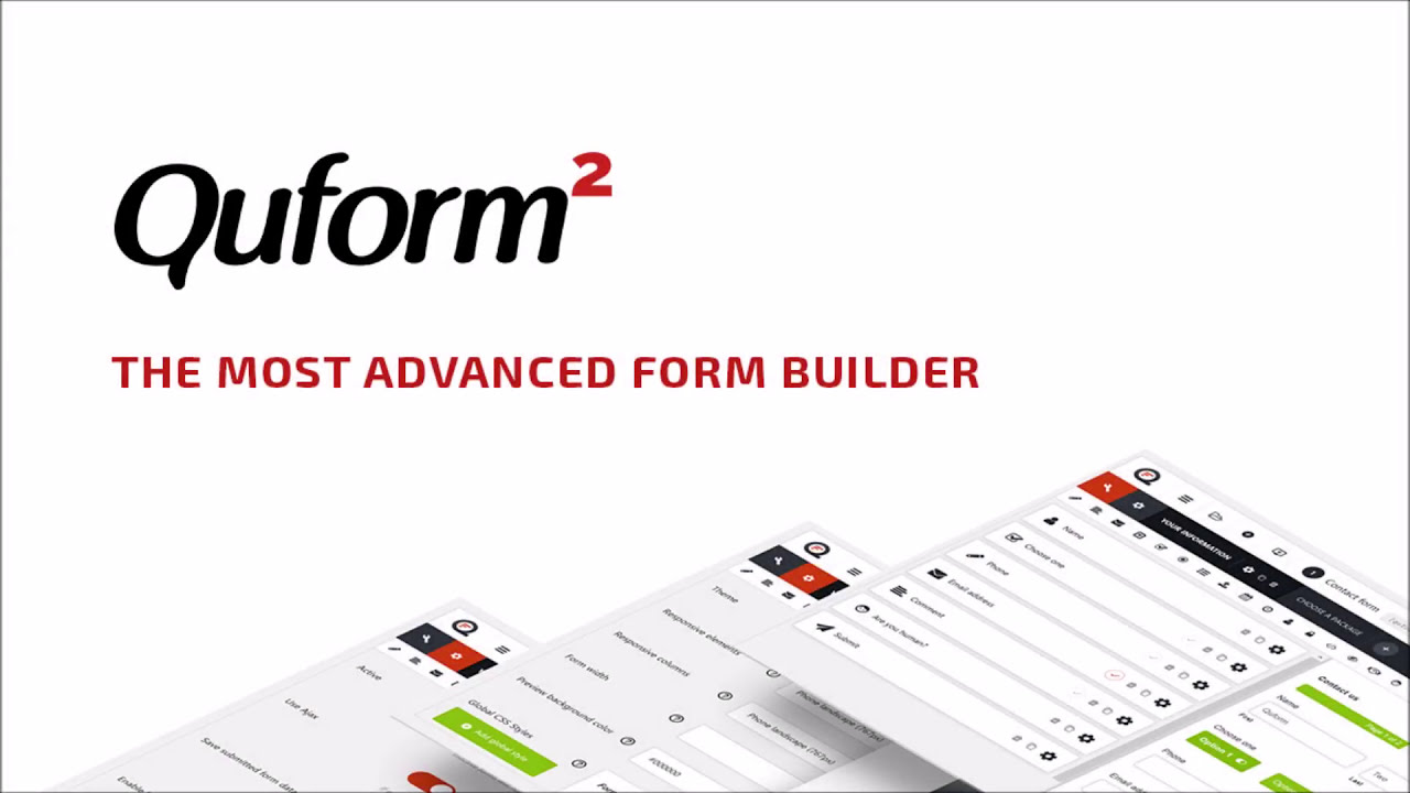 How to create inline form elements using columns using Quform - YouTube