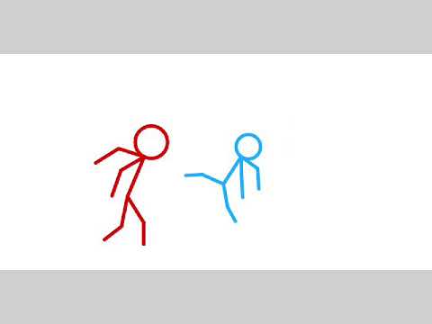 Fire Vs. Ice Stickman Animation - YouTube