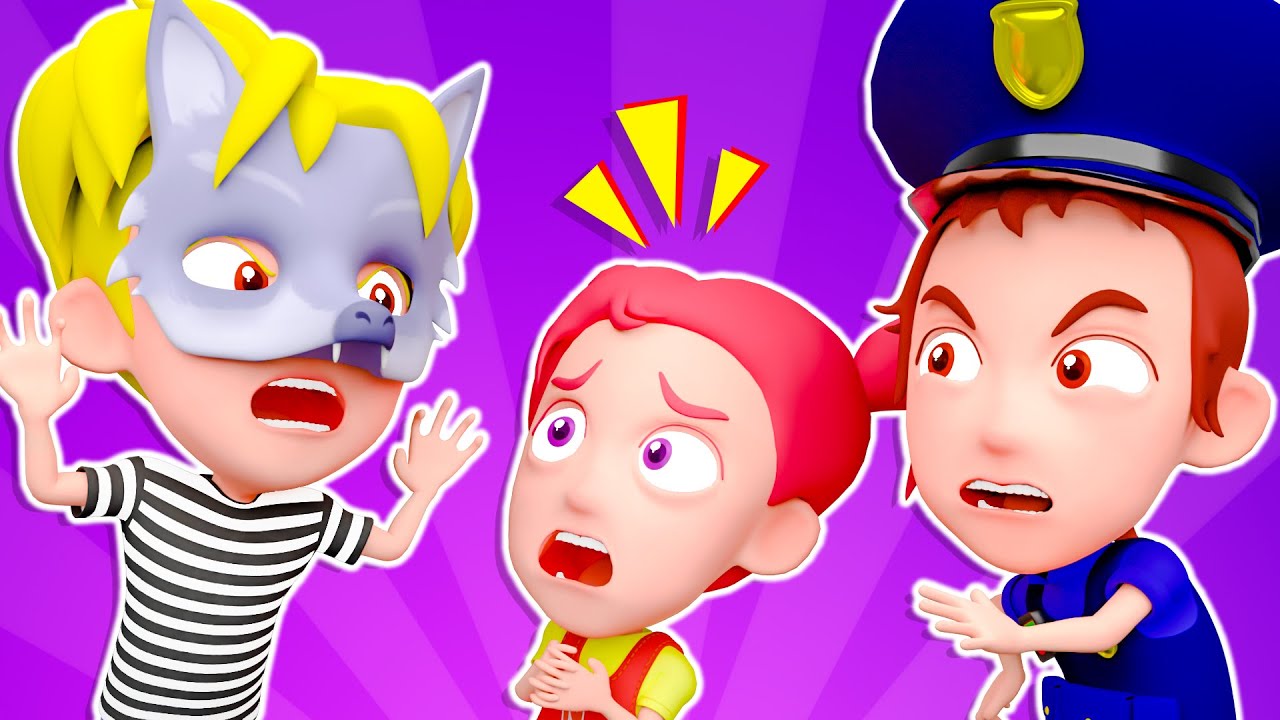 Big Grey Wolf Go Away Song + More Kids Songs and Nursery Rhymes - YouTube