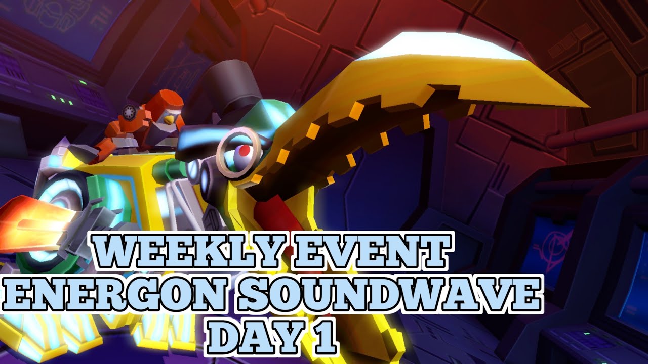 Angry Birds Transformers Energon Soundwave Event Day 1 - Energon ...