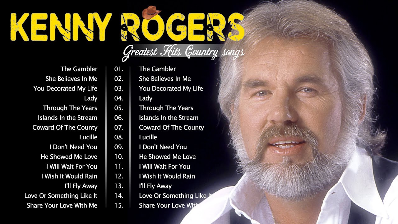 Kenny Rogers Greatest Hits Full Album - Best Songs Of Kenny Rogers ...