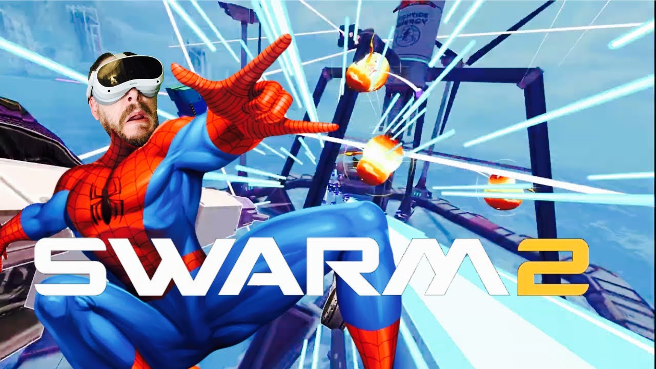 Unleash Your Inner Superhero: Swarm 2 VR Gameplay on PICO4! - YouTube