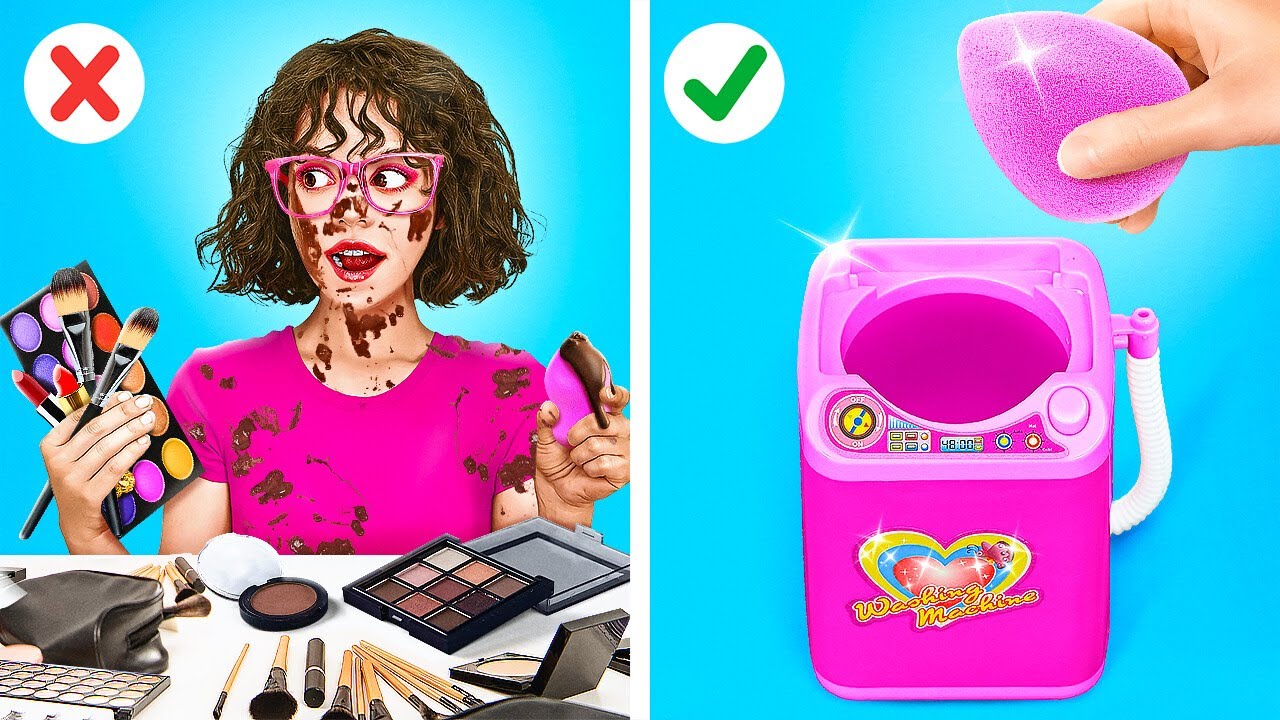 🤣 FUNNY PARENTING HACKS FOR ALL OCCASIONS 😱 I Built a SECRET ROOM to ...