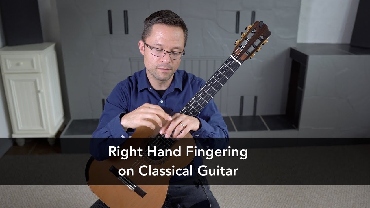 Right Hand Fingering Lesson for Classical Guitar - YouTube