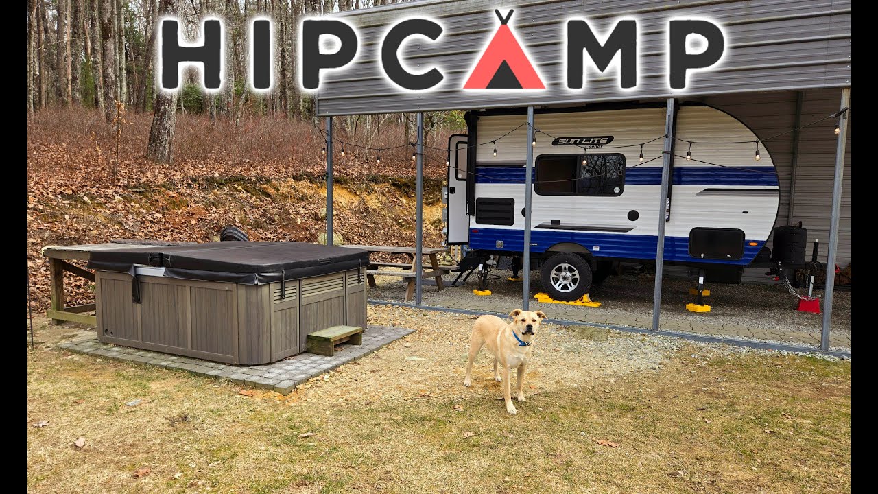 Hipcamp Spot: Mountain View Camp, Lake Toxaway NC - YouTube