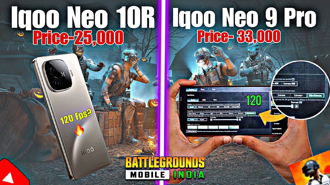 IQOO NEO 10R BETTER THEN IQOO NEO 9 PRO ? | PRICE | FPS | LAUNCH DATE ...