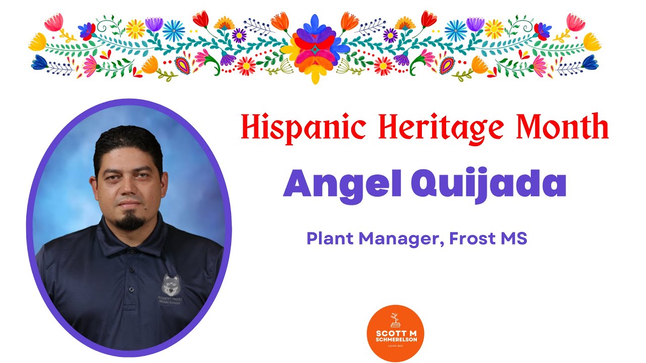 Recognizing Angel Quijada - Hispanic Heritage Month - YouTube