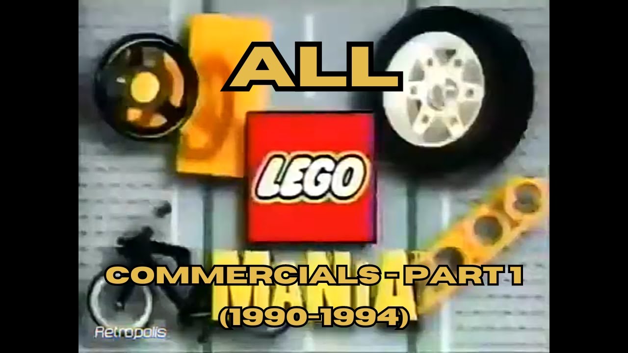 All LEGO System 90's Commercials - Part 1 (1990 - 1994) - YouTube
