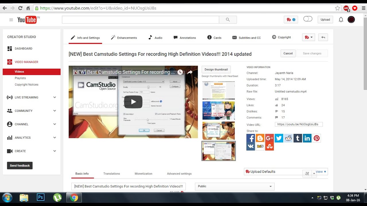 How to Download Video Thumbnails in the EASIEST way possible!!! - YouTube