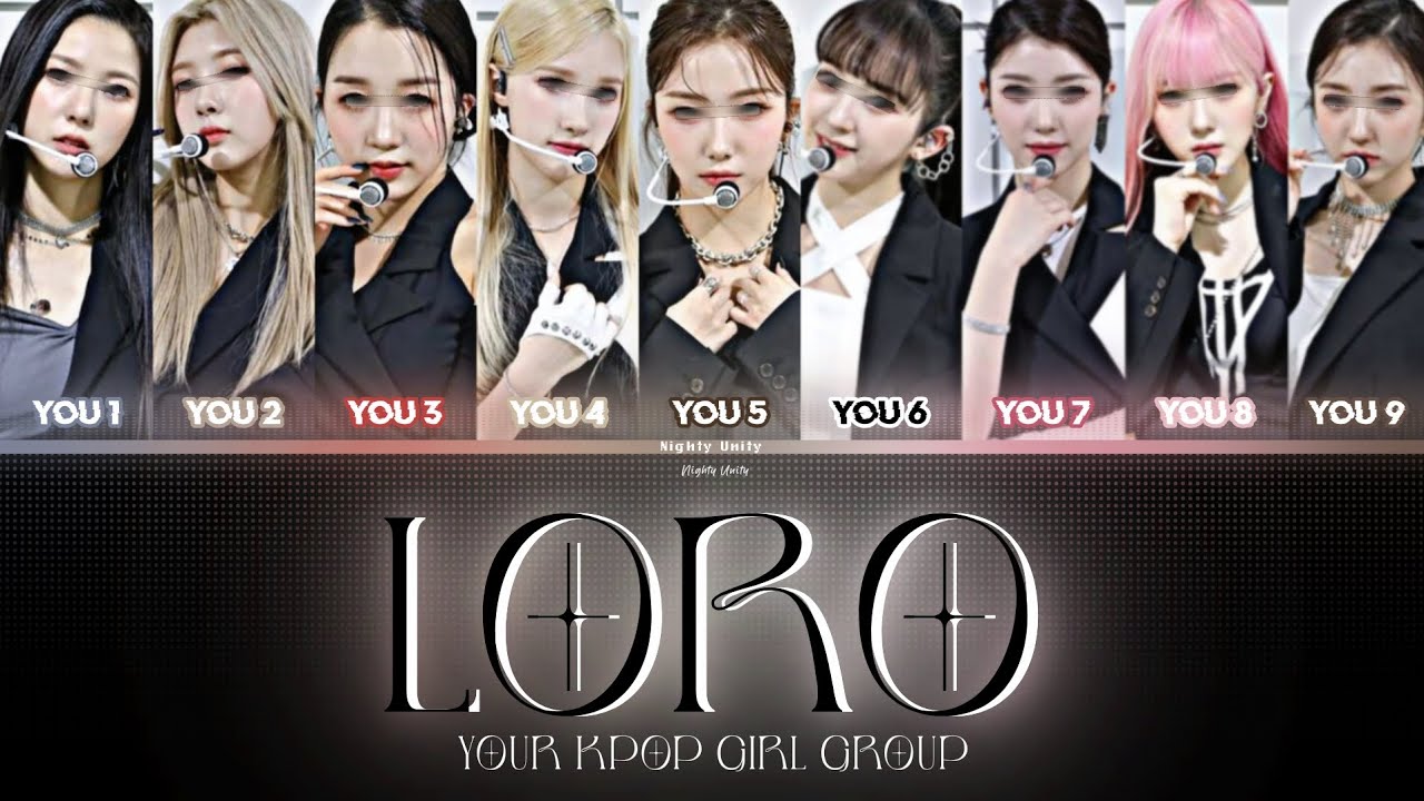 TRI.BE Loro (트라이비) // (lycris color coded) Your kpop girl group / 9 ...