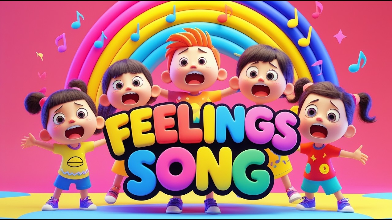 Feelings Song | Emotions Song | songs for children - YouTube