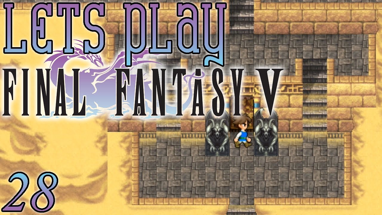 Let's Play Final Fantasy V, Blind [Ep 28] - Exploring Merged World ...