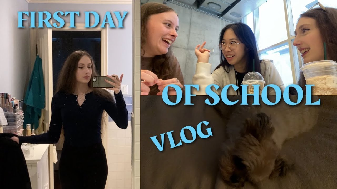 first day of school vlog | Michaela Hughes - YouTube