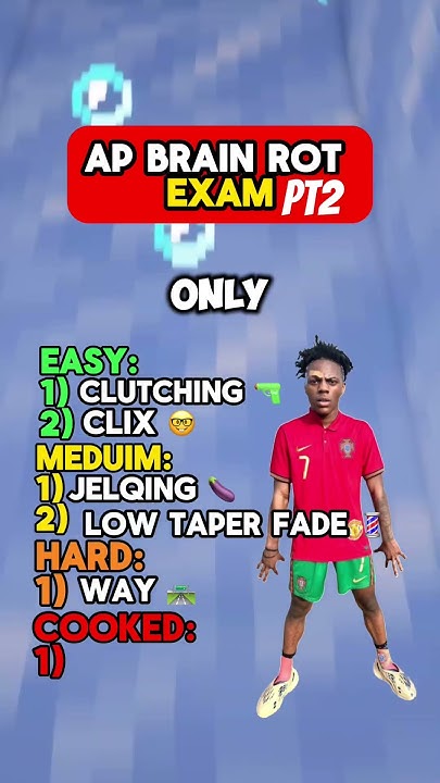 ISHOWSPEED OFFICIAL Brain Rot Quiz 1: PT2 💀😭 #brainrot #quiz # ...