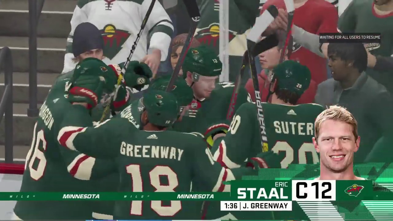 NHL® 20 Wild vs. Rangers Ranked Jan 17th - YouTube